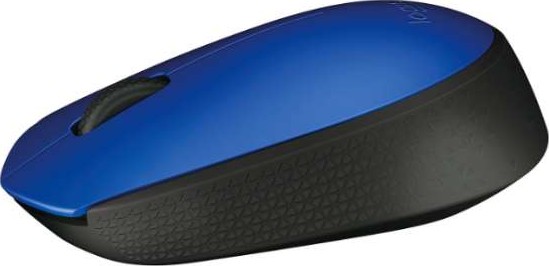 Logitech M171 Wireless Mouse Blue Perfect Mouse for Work and Home with ...