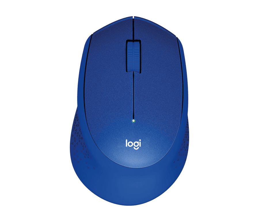 Logitech M330 Silent Plus Wireless Mouse Blue | 910-004910 | Techno Track