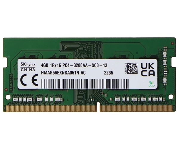 Pre-Owned 4GB DDR4 Memory PC4-3200MHz SODIMM Laptop RAM | Techno Track
