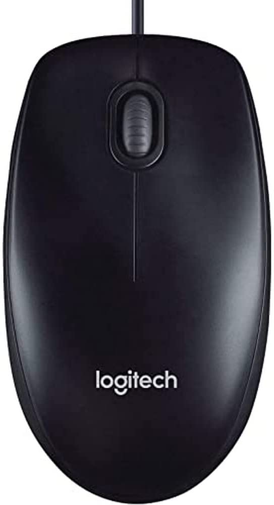 Logitech M90 Mouse Affordable Wired Mouse for Office and Home Use ...